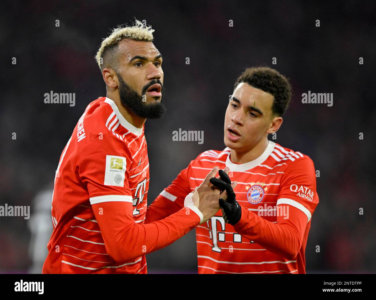 Goal celebration Eric Maxim Choupo-Moting FC Bayern Munich FCB (13 ...