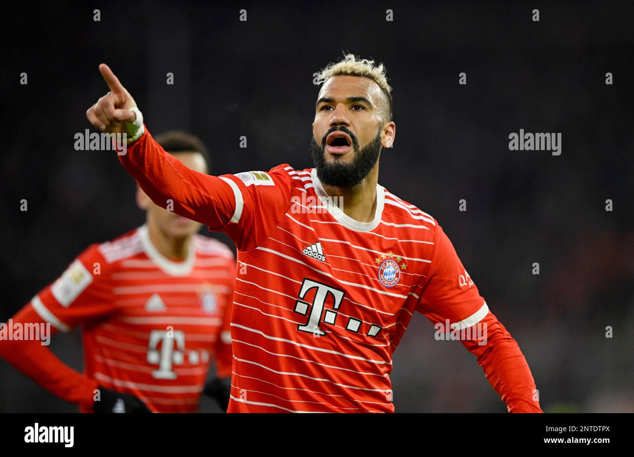 Goal celebration Eric Maxim Choupo-Moting FC Bayern Munich FCB (13 ...