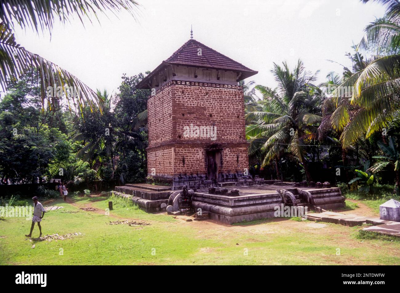 Keezhthali Mahadeva temple in Kodungallur, Kerala, India, Asia. Hindu ...