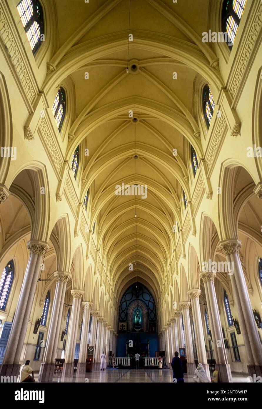 Interior of Vimalagiri Immaculate Heart of Mary Roman Catholic Latin ...