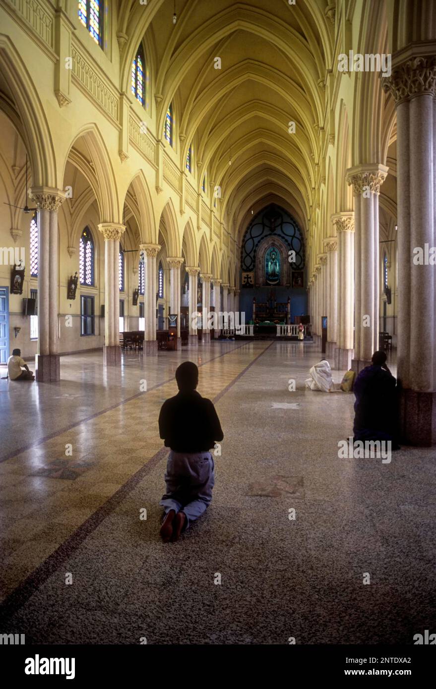 Interior of Vimalagiri Immaculate Heart of Mary Roman Catholic Latin ...
