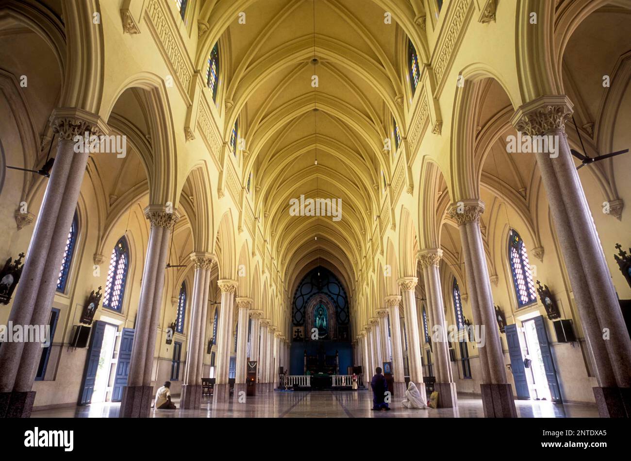 Interior of Vimalagiri Immaculate Heart of Mary Roman Catholic Latin ...