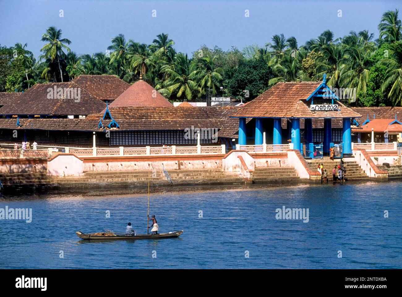 Shree Ramaswami temple in Thriprayar, Kerala, India, Asia Stock Photo ...