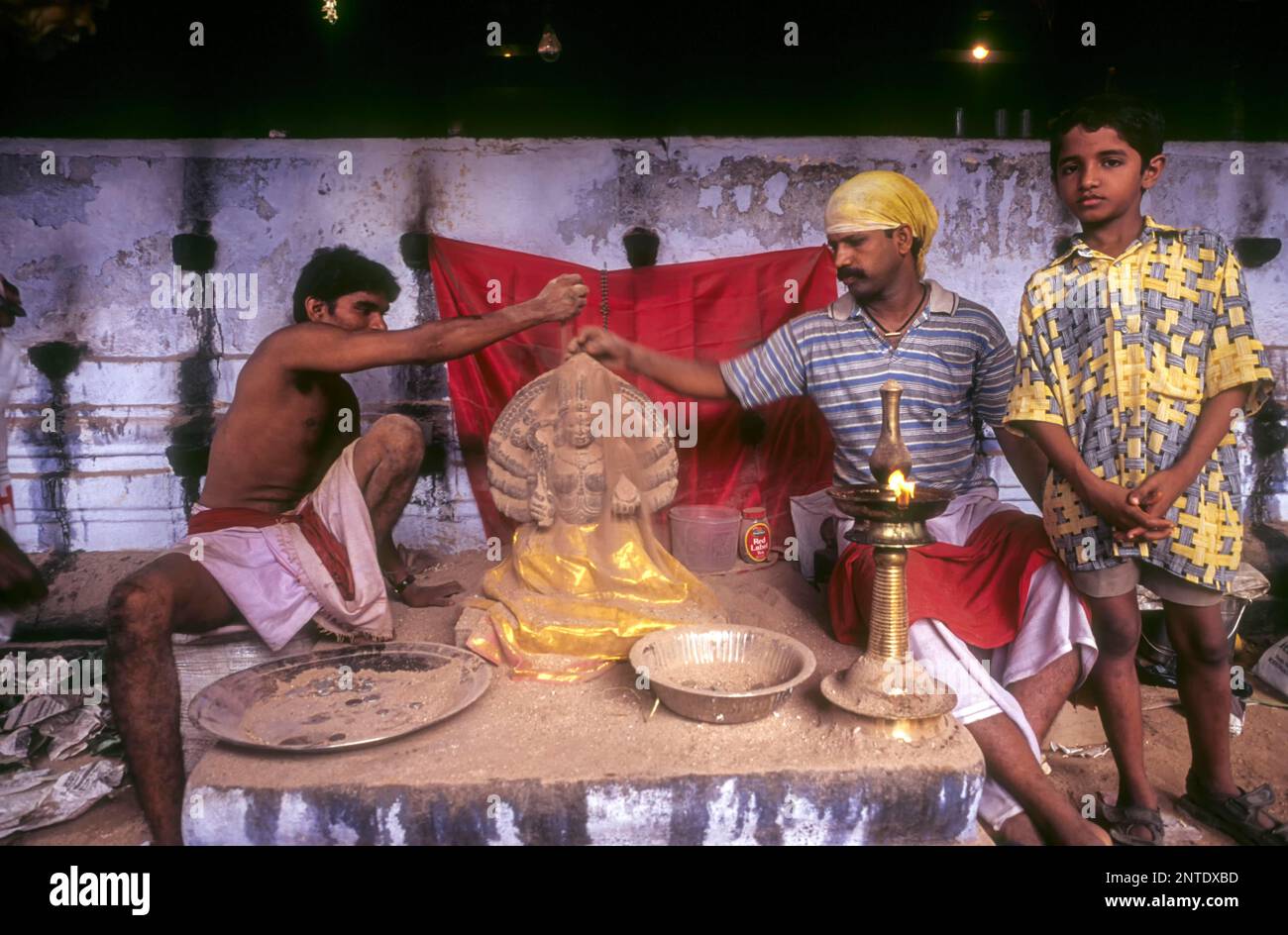 Bharani Festival in Kodungallur Bhagavathy temple, Kerala, India, Asia ...