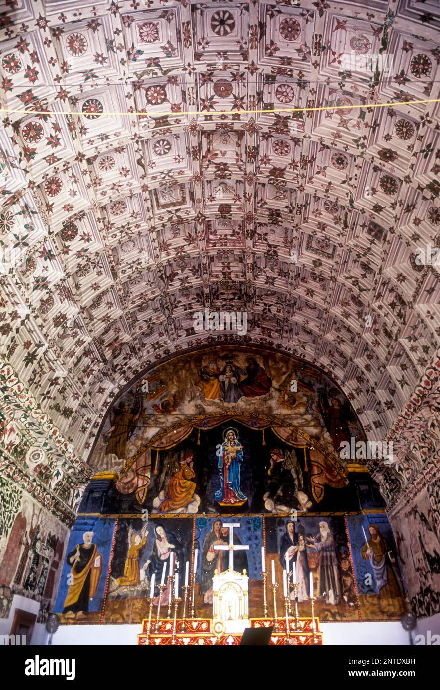 Altar in St. Mary's Church Cheriyapally, Kottayam, Kerala, India, Asia ...