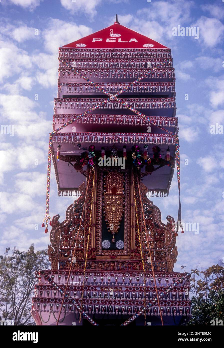 Kumbha Bharani festival in Chettikulangara Bhagavathy temple, Kerala ...