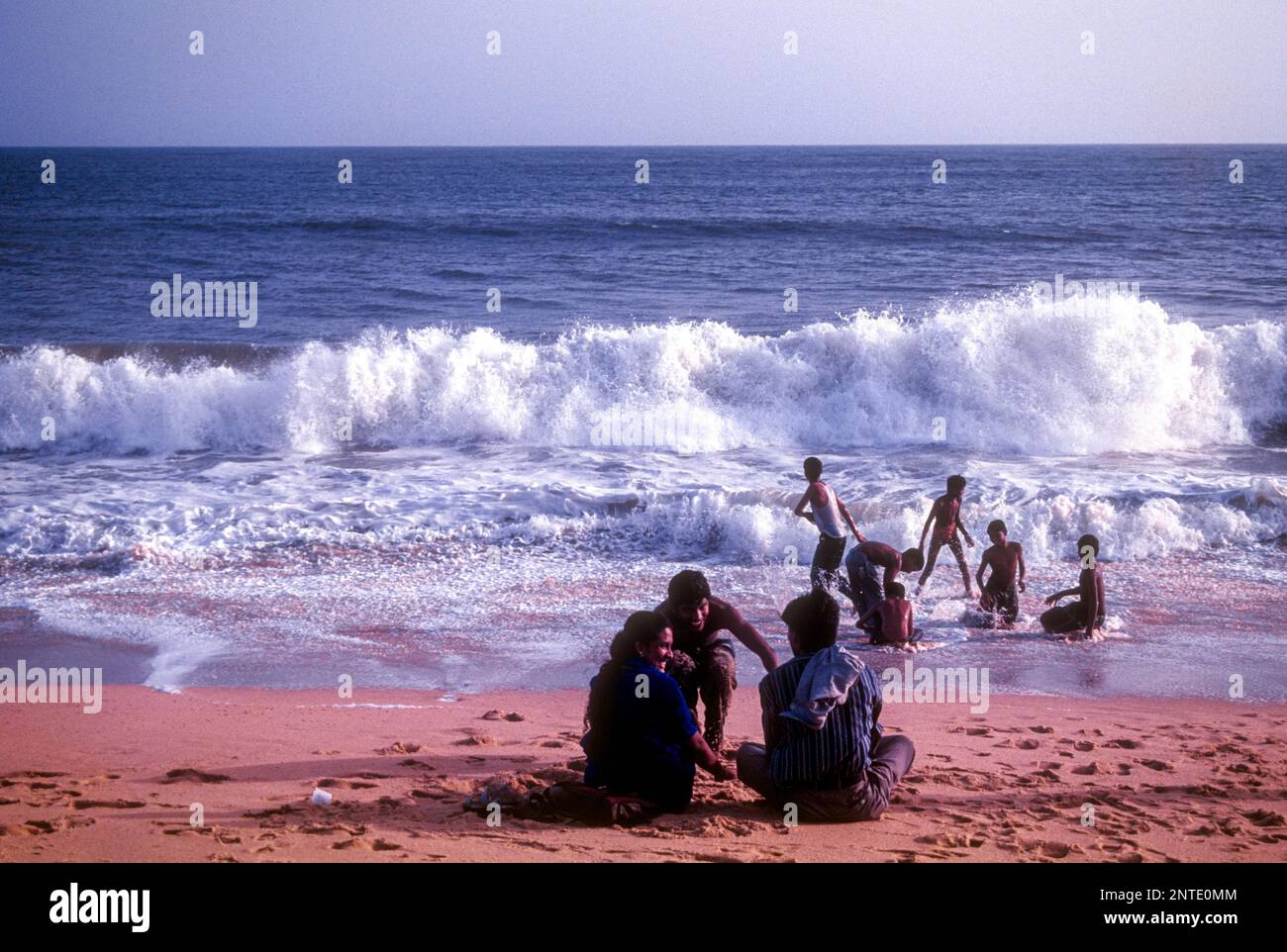 Mahatma Gandhi Beach in Kollam Quilon, Kerala, South India, India, Asia ...