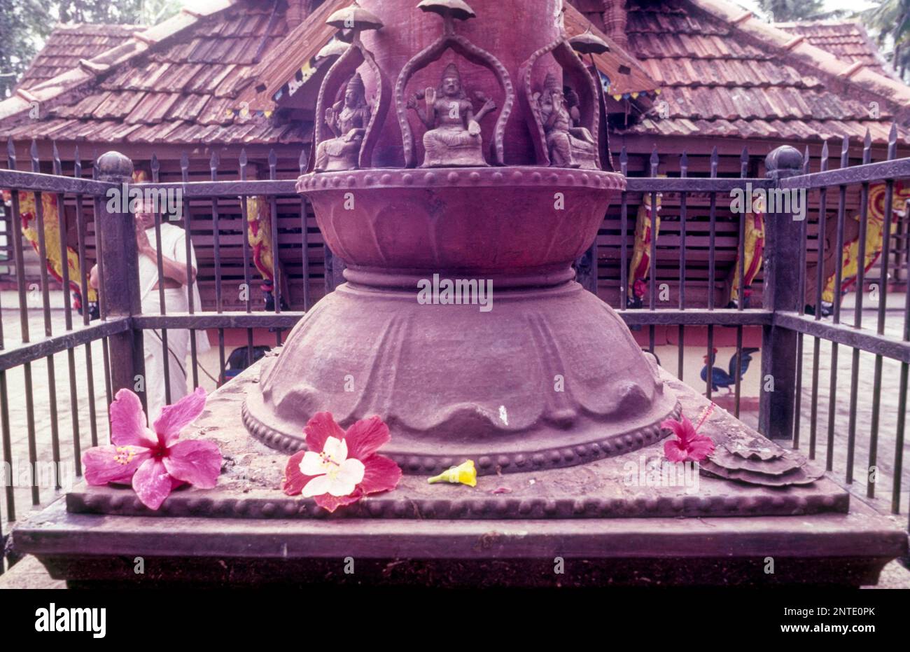 Details of flag post Temples of Mayanad Umayanalloor Subramanya temple ...