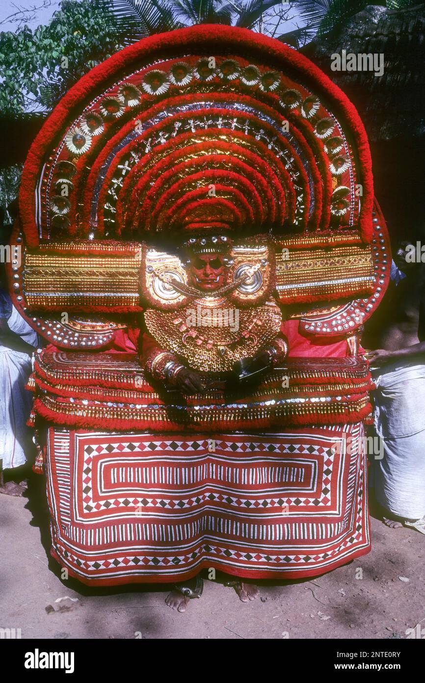 Muchilot Bhagavathi Theyyam, deity of the Vaniyas of North Malabar ...