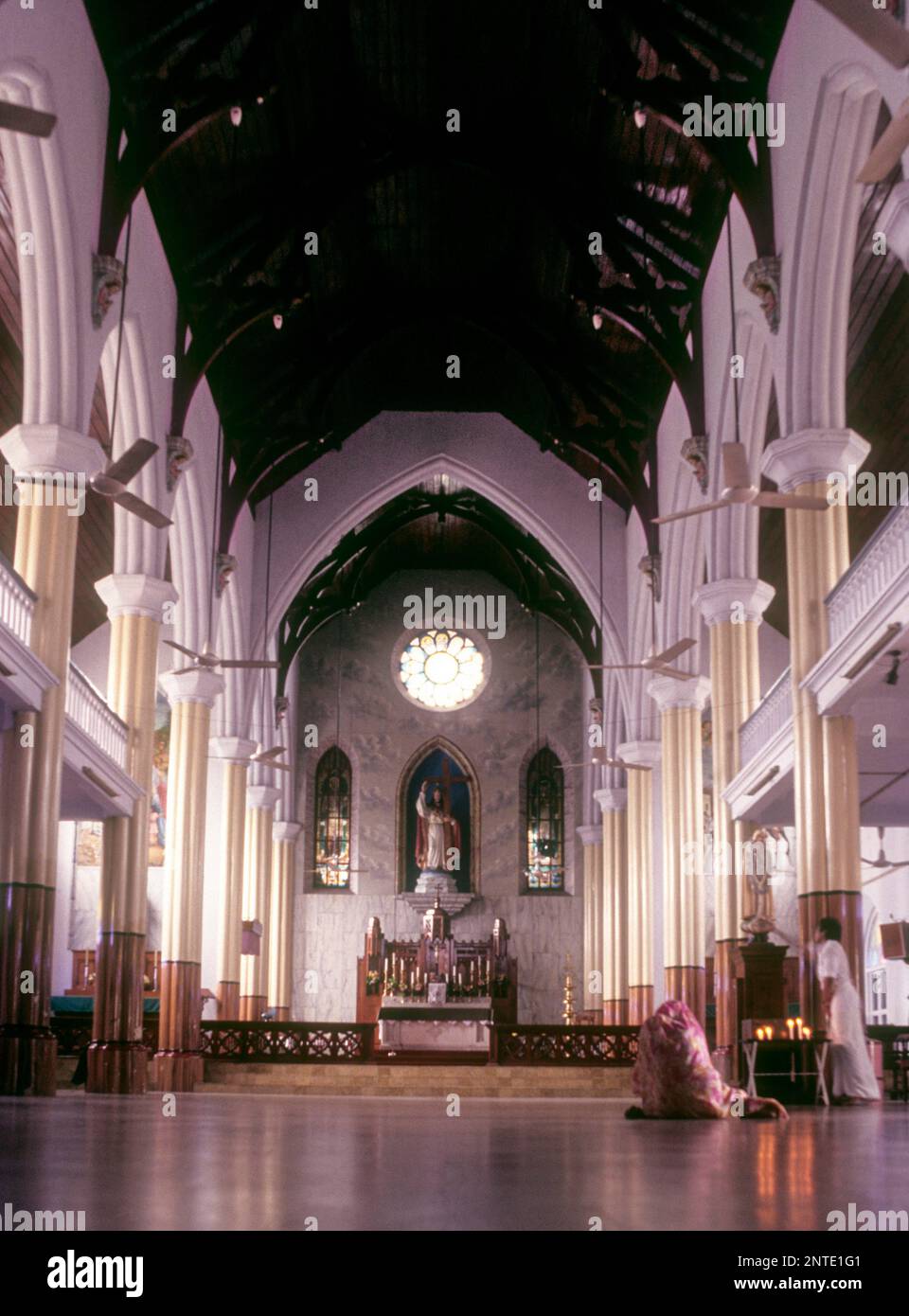 Church Interior in Thiruvananthapuram Trivandrum, Kerala, South India ...