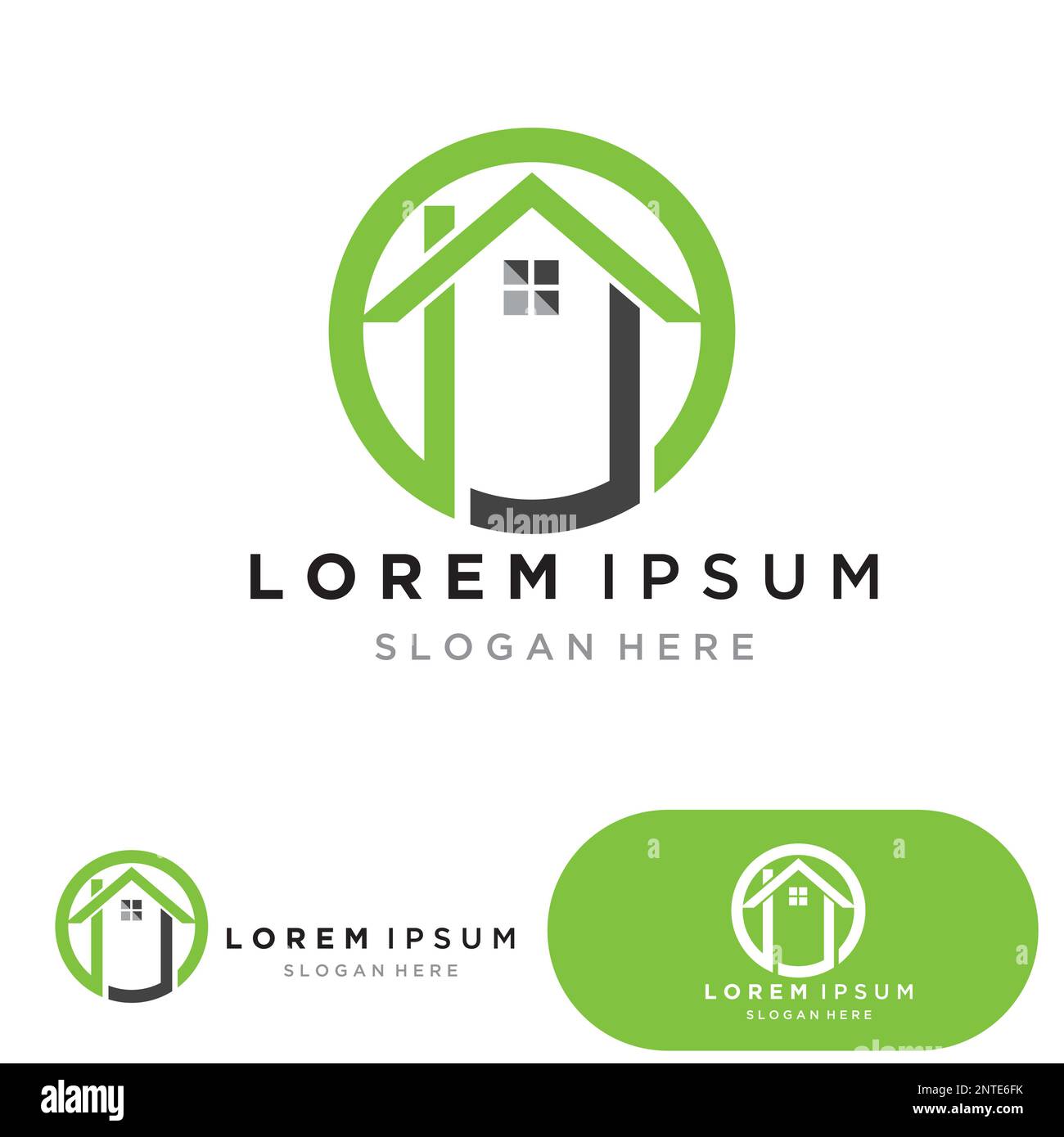 Real Estate home sell , Property and Construction Logo design Stock ...