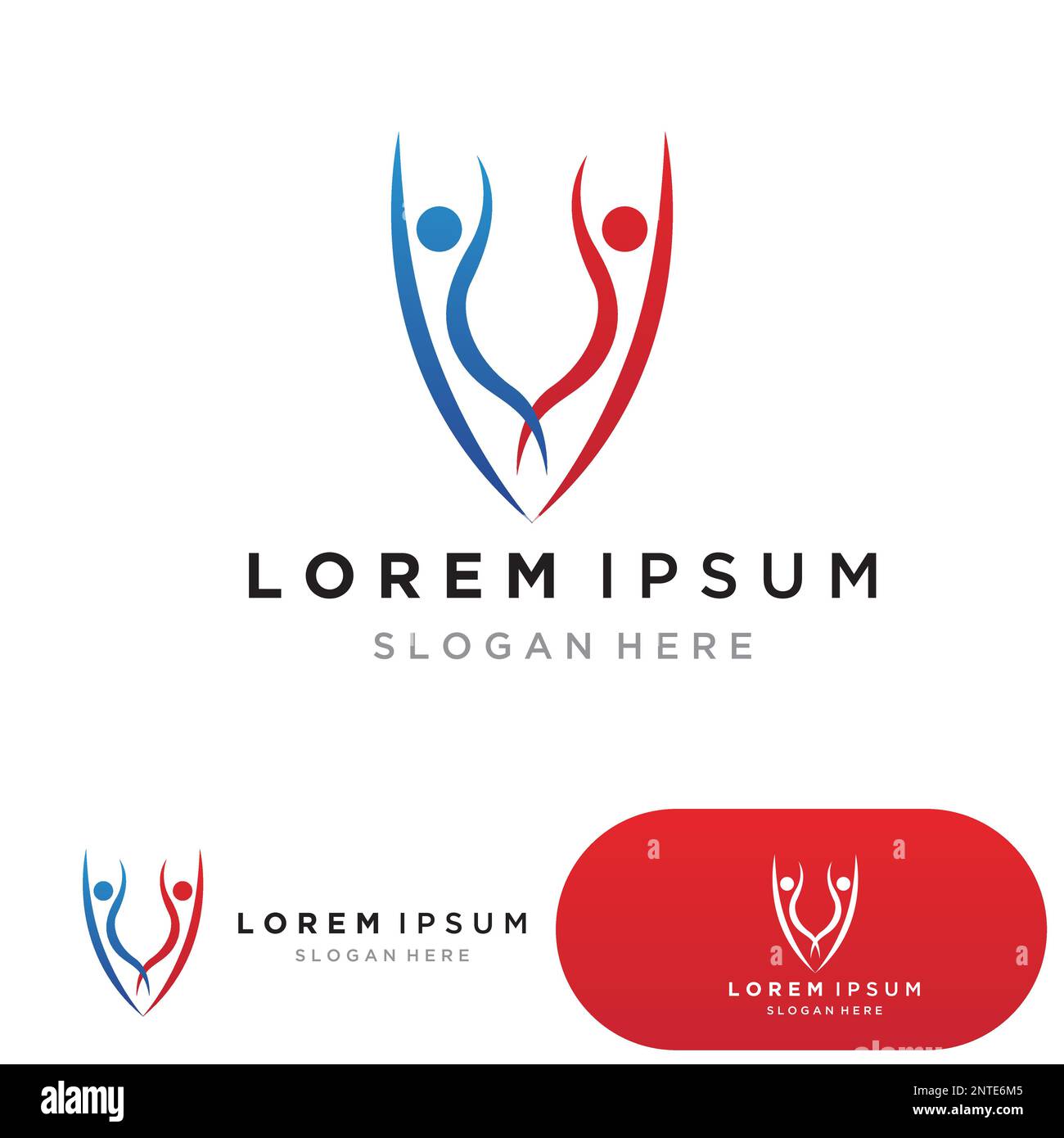 Community Logo Design Template for Teams or Groups.network and social ...