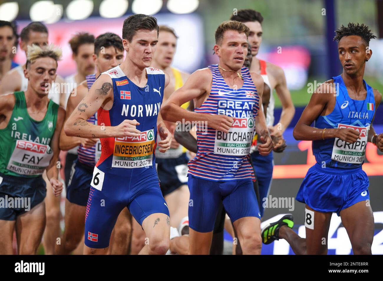 Jakob Ingebrigtsen (Norway), Andrew Butchart (Great Britain ...