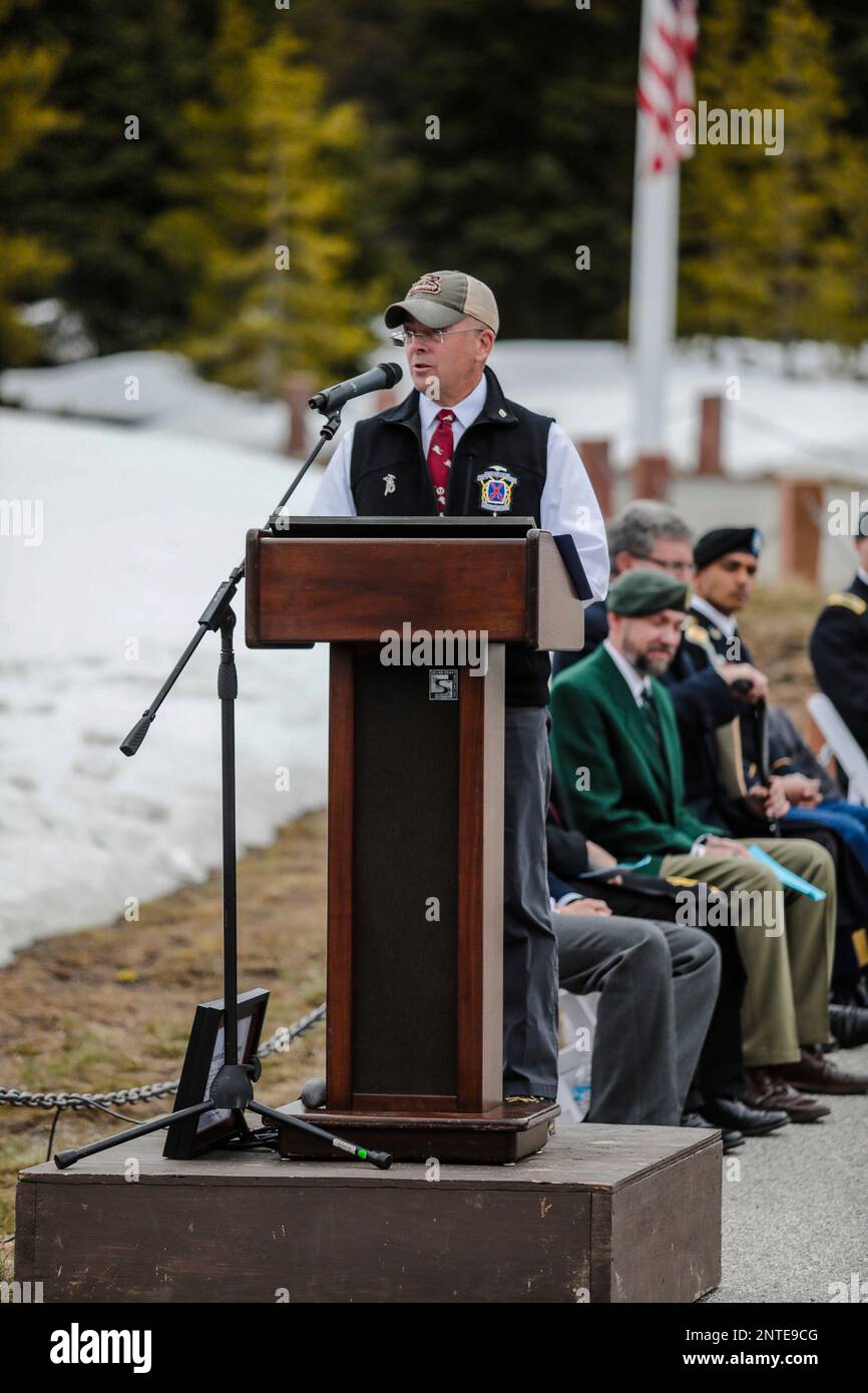 Retired Col. Matthew Fitzgerald, President of the New England Chapter ...