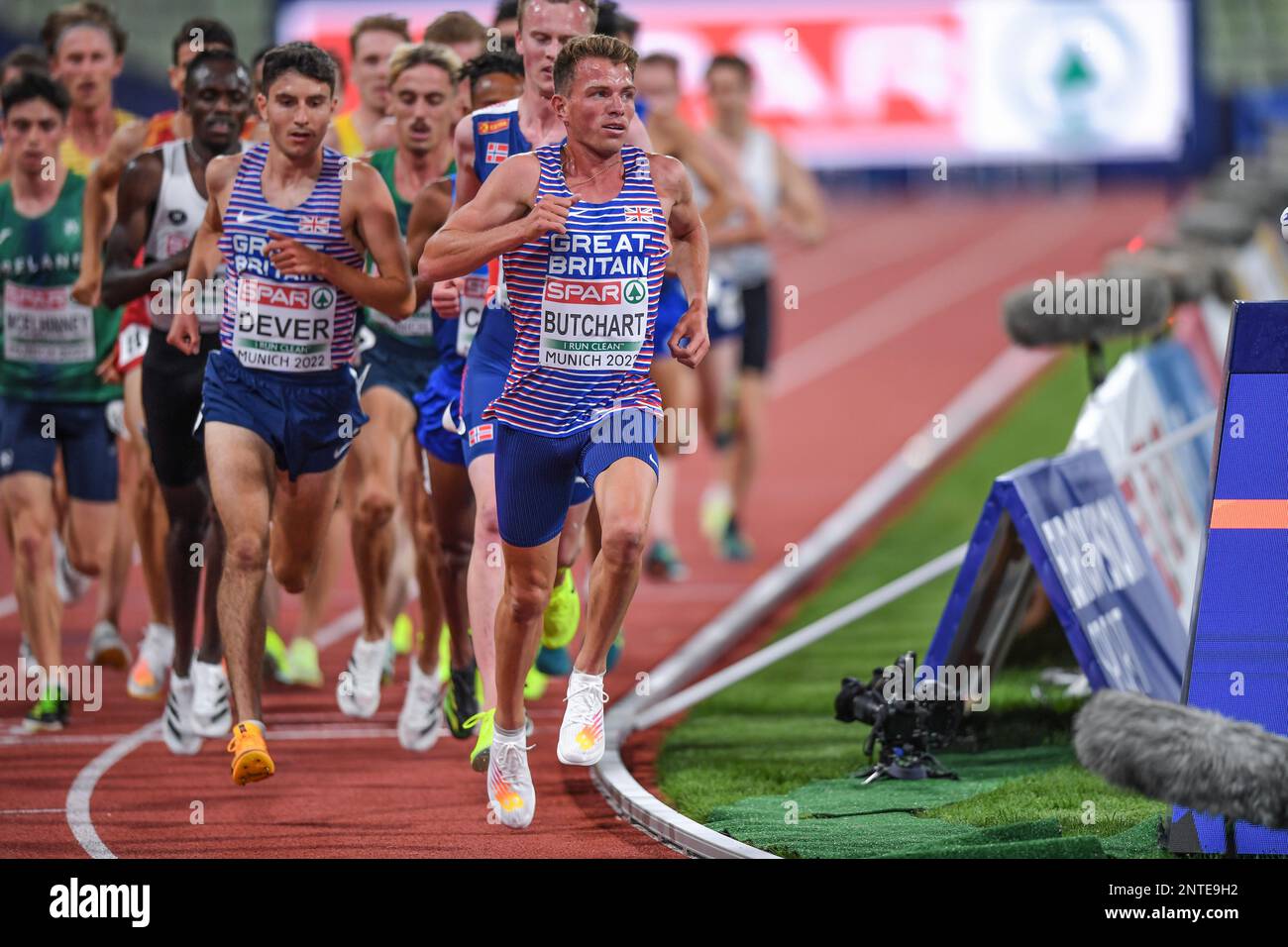 Andrew Butchart, Patrick Dever (Great Britain). 5000m. European ...