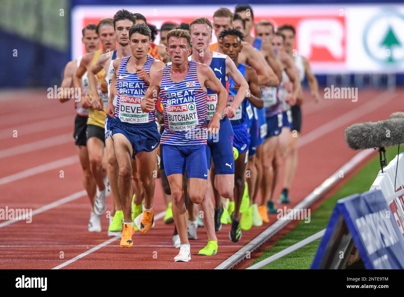 Andrew Butchart, Patrick Dever (Great Britain). 5000m. European ...