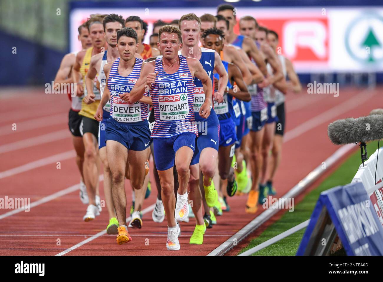 Andrew Butchart, Patrick Dever (Great Britain). 5000m. European ...