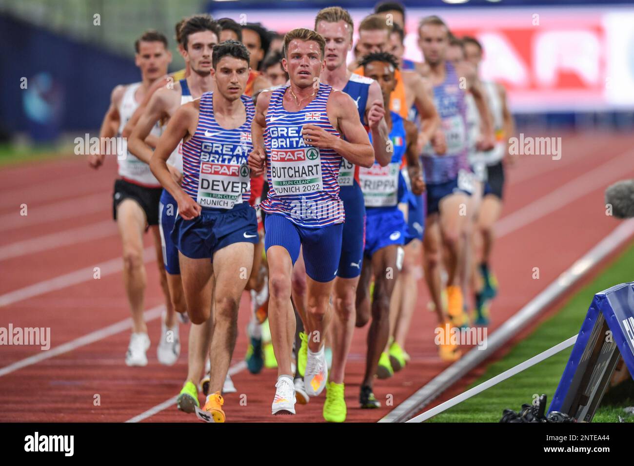Andrew Butchart, Patrick Dever (Great Britain). 5000m. European ...