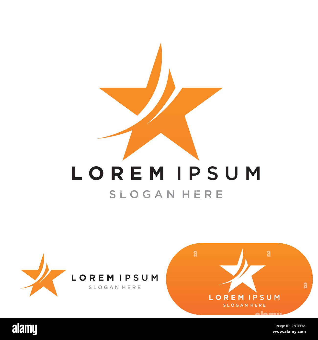Five star logo template business hi-res stock photography and images ...
