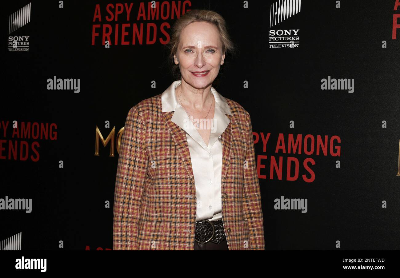 Actor Laila Robins attends the premiere of MGM+ limited series "A Spy ...