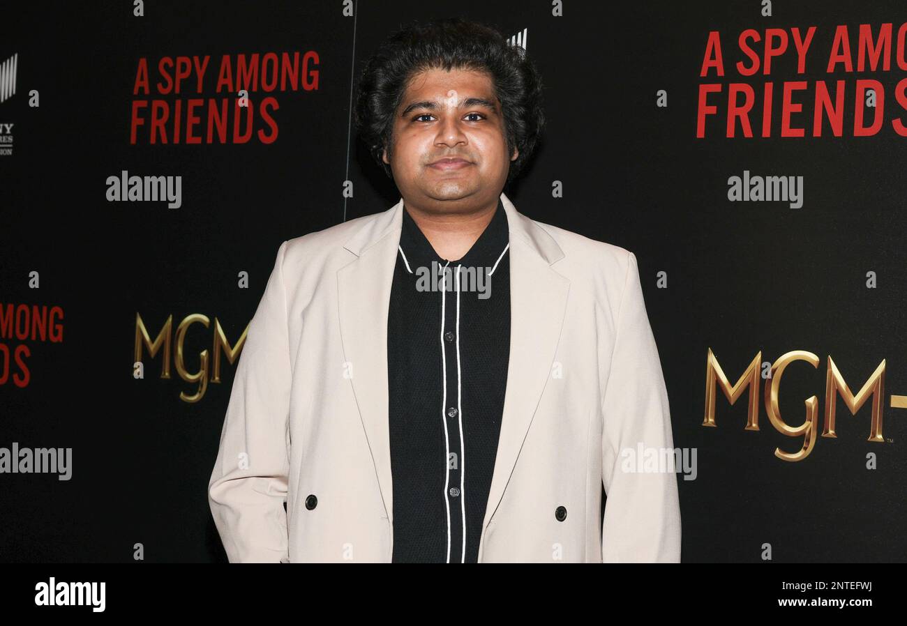 Dhruv Maheshwari Attends The Premiere Of Mgm Limited Series A Spy