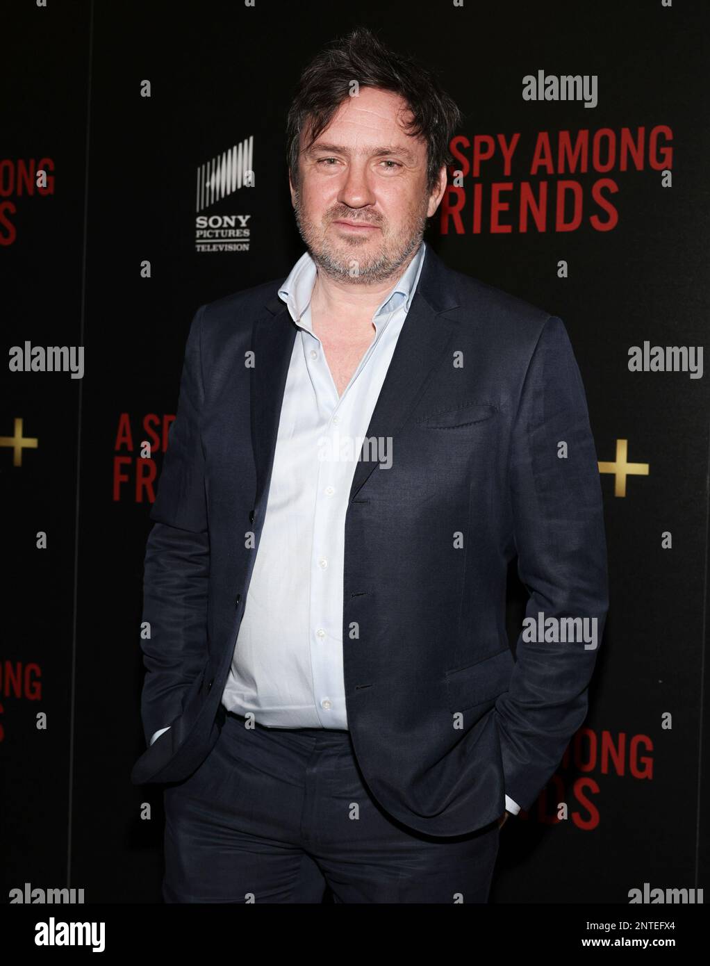 Alexander Cary attends the premiere of MGM+ limited series "A Spy Among ...