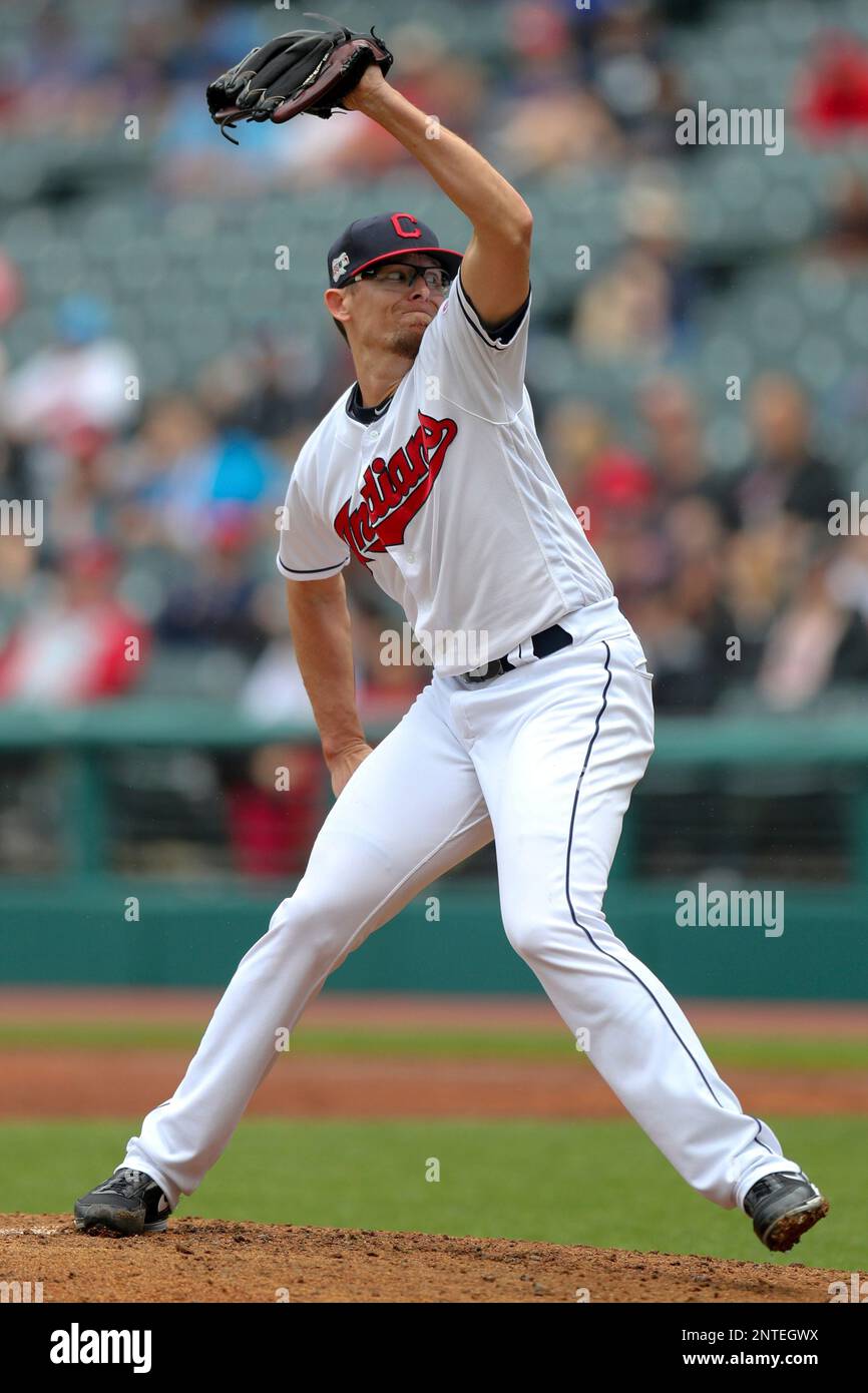 CLEVELAND, OH - MAY 26: Cleveland Indians pitcher Tyler Clippard (36 ...