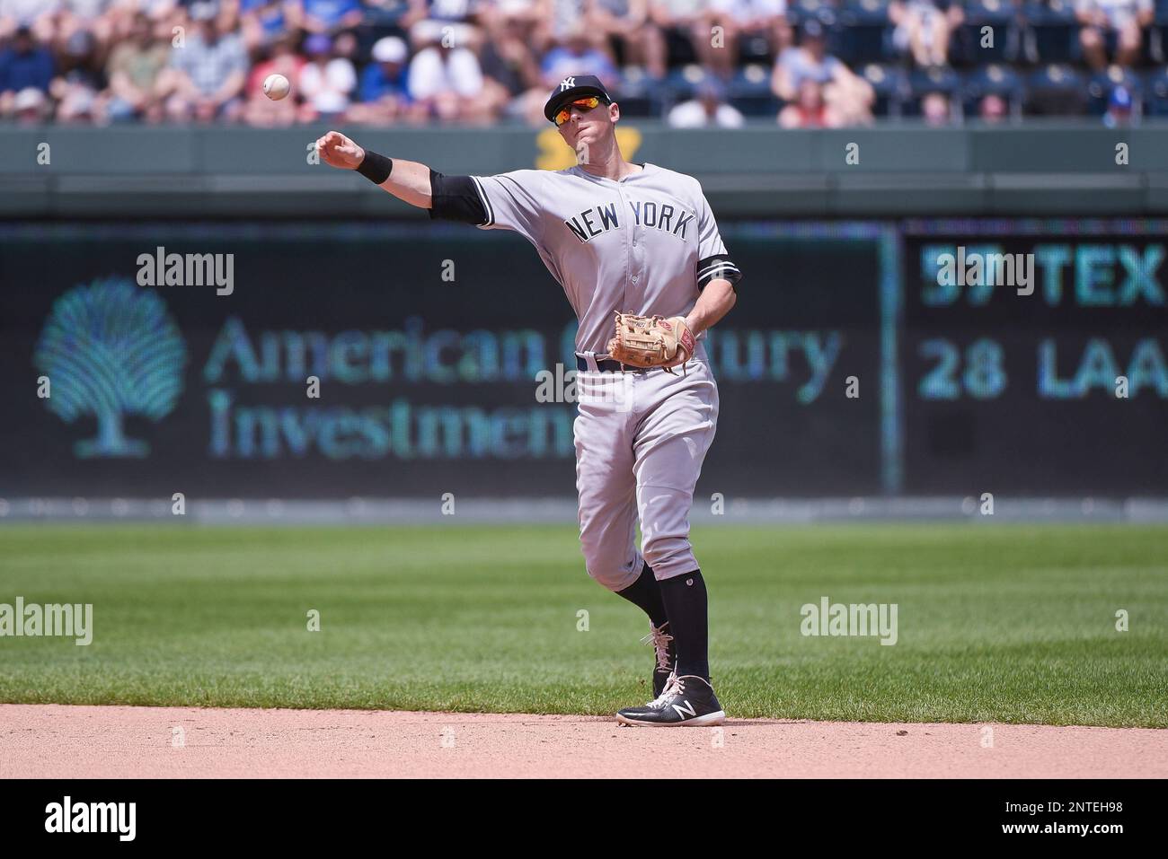 May 26, 2019: New York Yankees second baseman DJ LeMahieu (26) throws ...