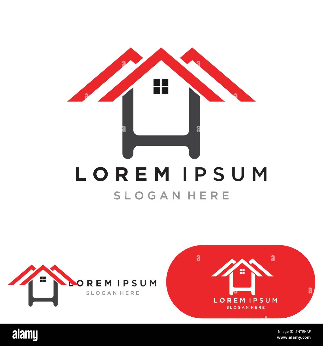 Real Estate home sell , Property and Construction Logo design Stock ...