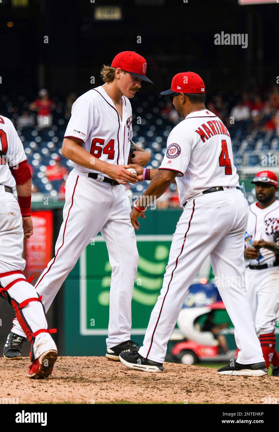 WASHINGTON, DC - MAY 26: Washington Nationals relief pitcher James ...
