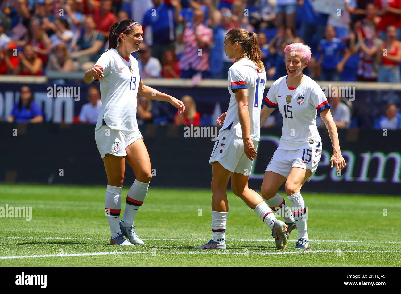 HARRISON, NJ - MAY 26: United States of America midfielder Tobin Heath ...
