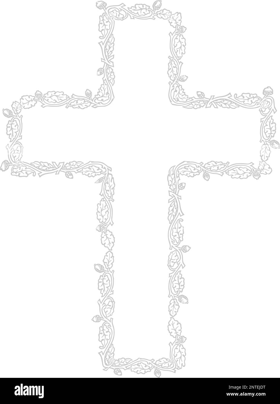 cross illustration isolated on white background Stock Vector Image ...