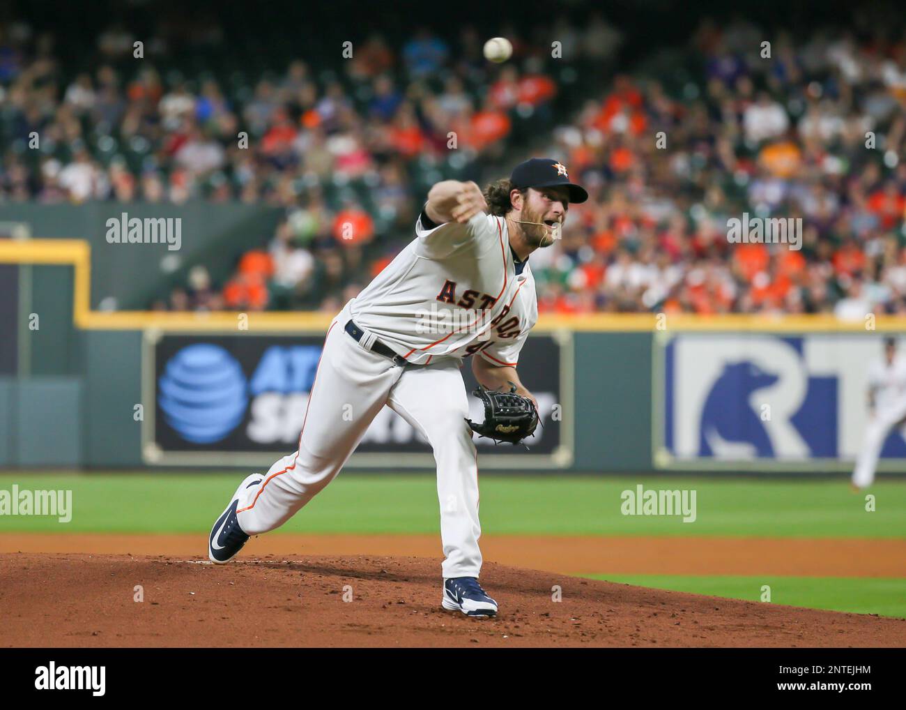 HOUSTON, TX - MAY 22: Houston Astros starting pitcher Gerrit Cole (45 ...