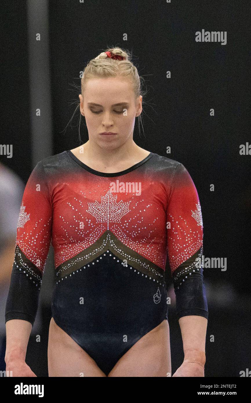 May 24, 2019: Ellie Black (#216) during the women's senior 2019 ...