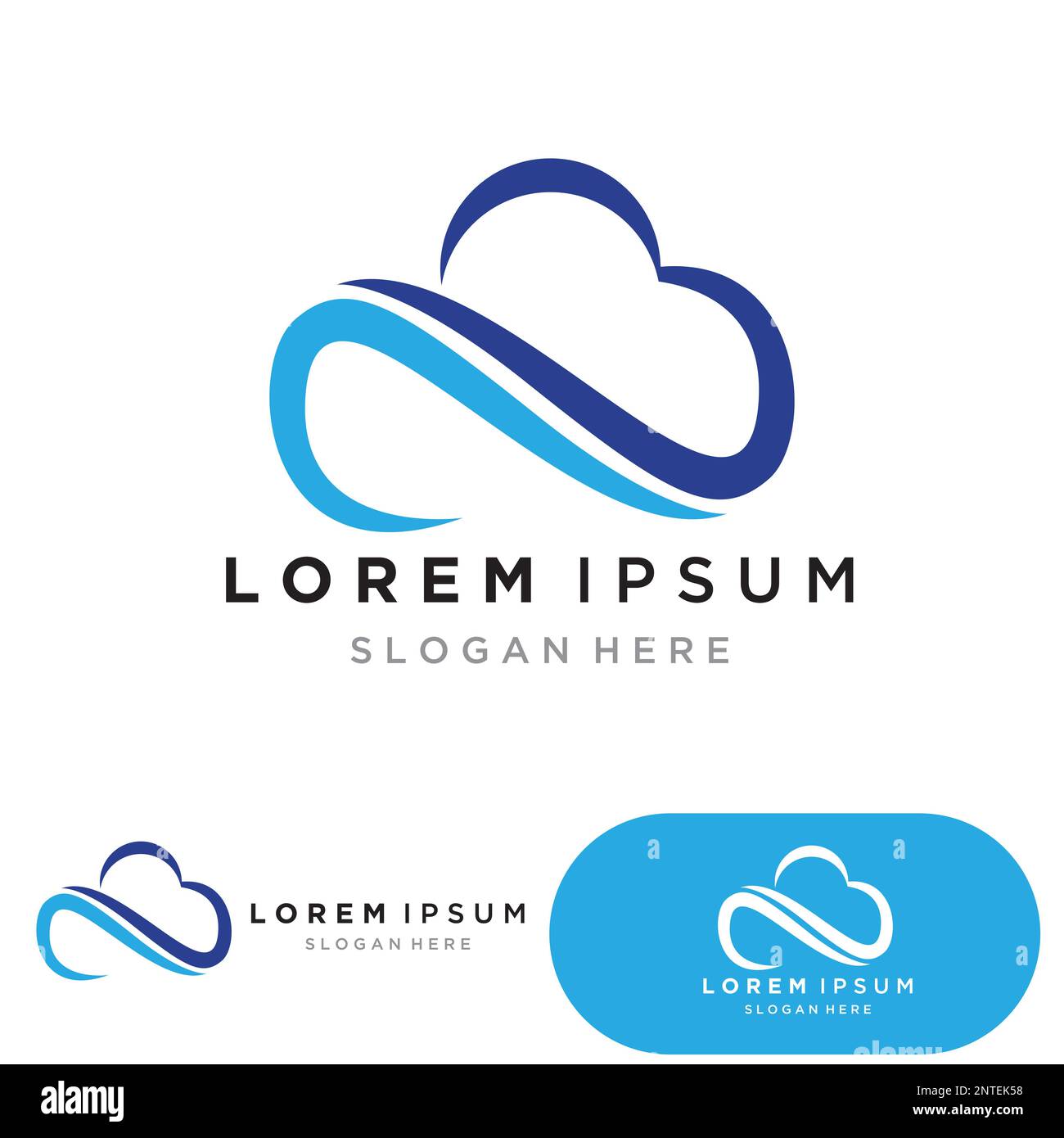 Servers network line icon Stock Vector Images - Alamy