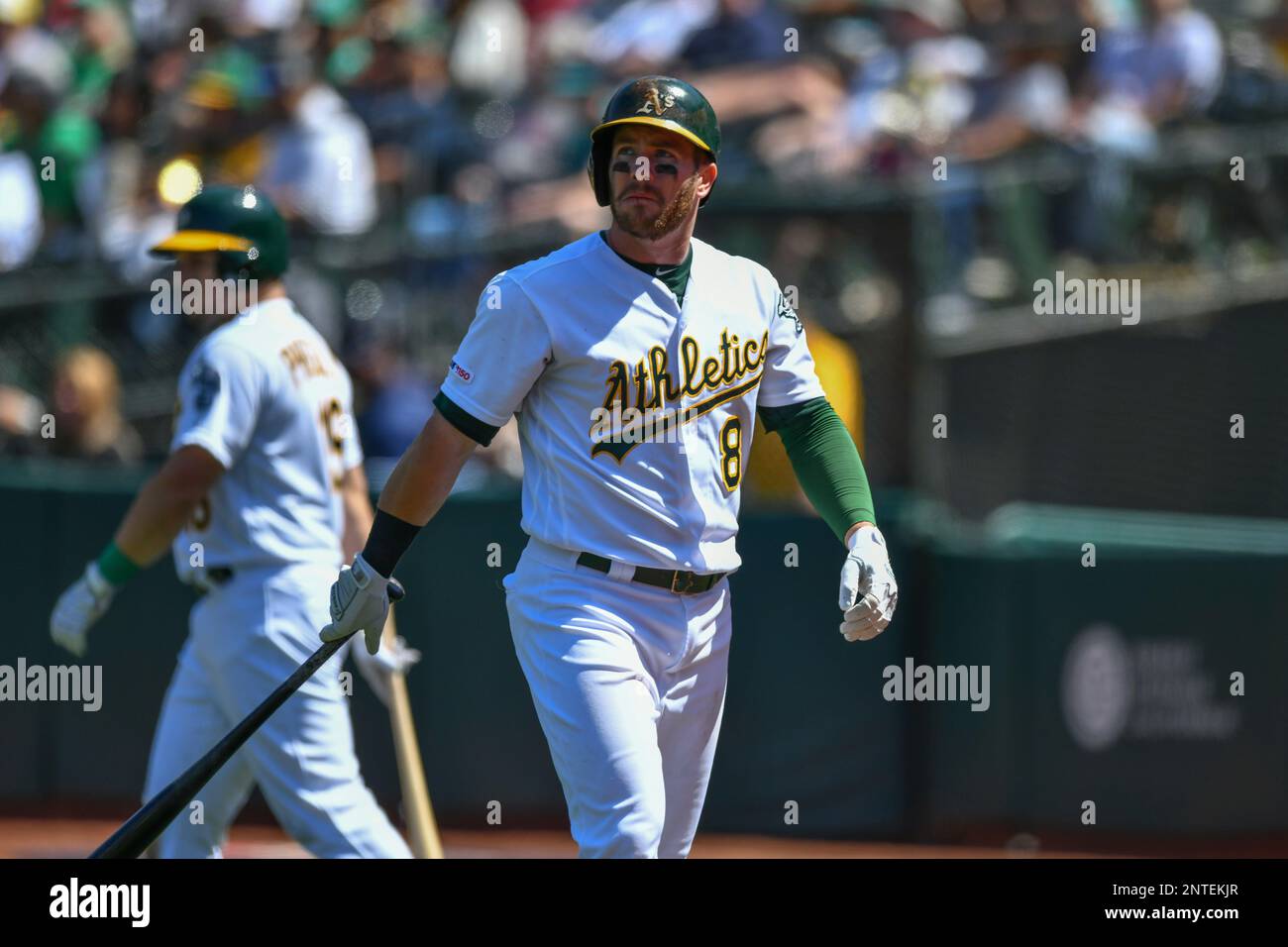 OAKLAND, CA - MAY 25: Oakland Athletics Outfield Robbie Grossman (8 ...