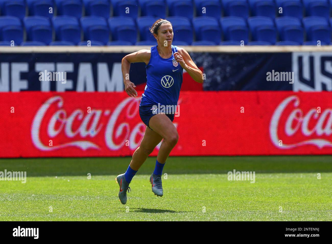 HARRISON, NJ - MAY 25: U.S. Women's National Team midfielder Carly ...
