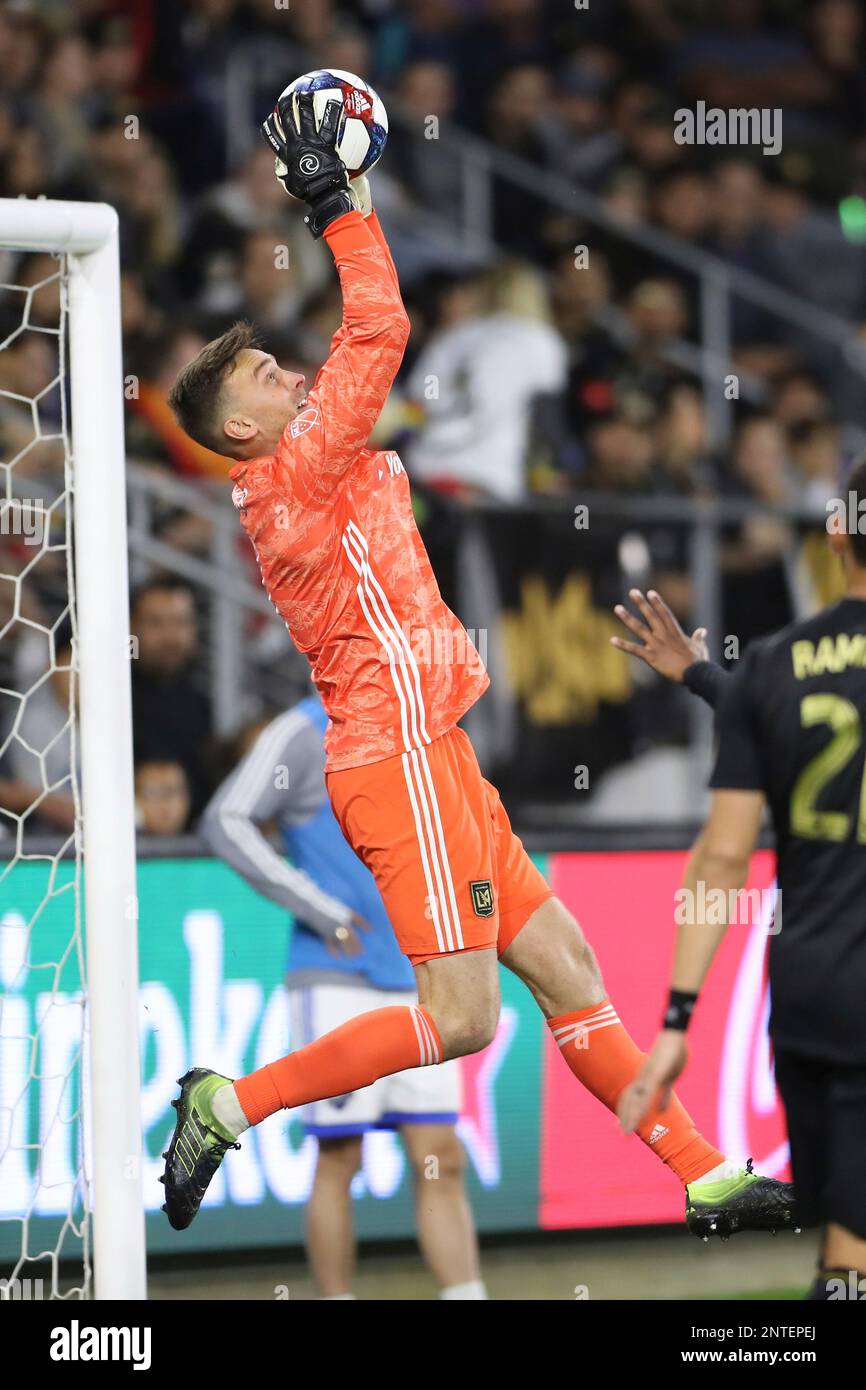 May 24, 2019: Los Angeles FC goalkeeper Tyler Miller (1) makes a ...