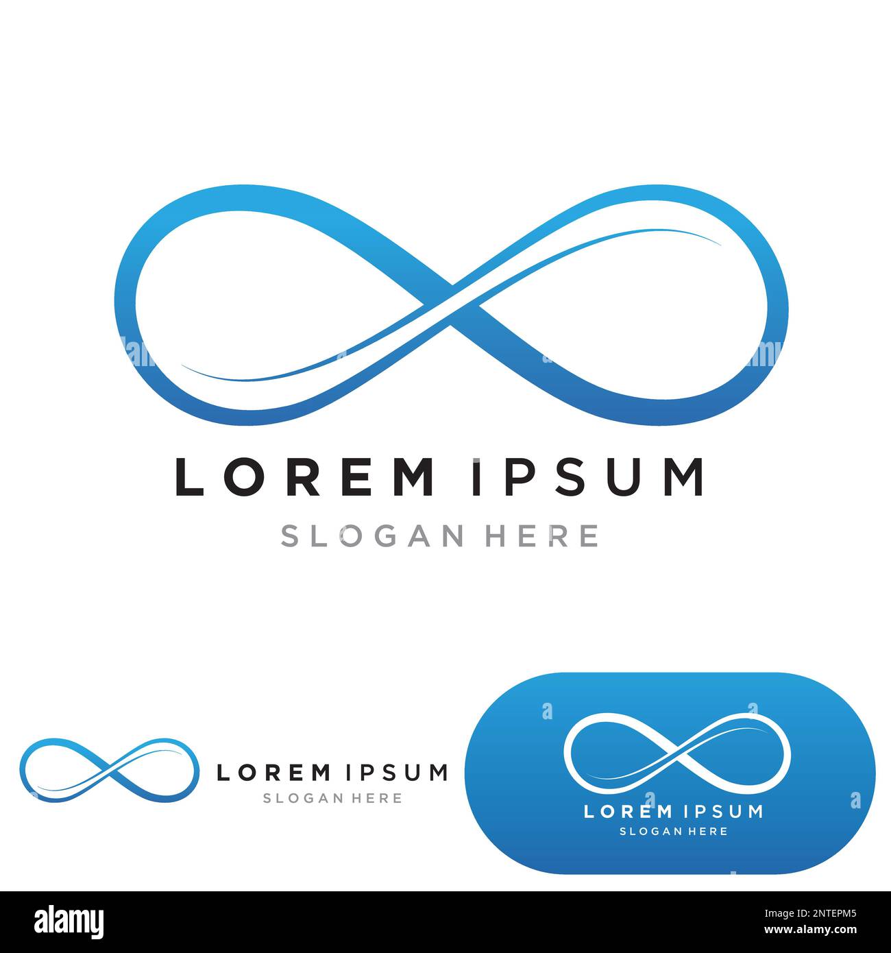 Infinity Design Vector icon illustration Logo template design Stock ...