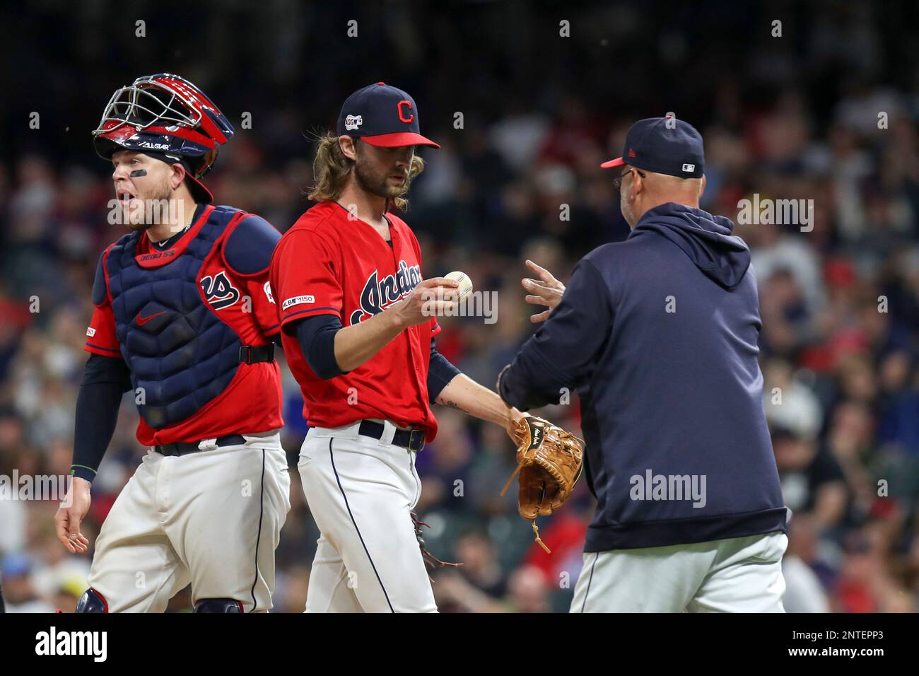 CLEVELAND, OH - MAY 24: Cleveland Indians pitcher Adam Cimber (90 ...