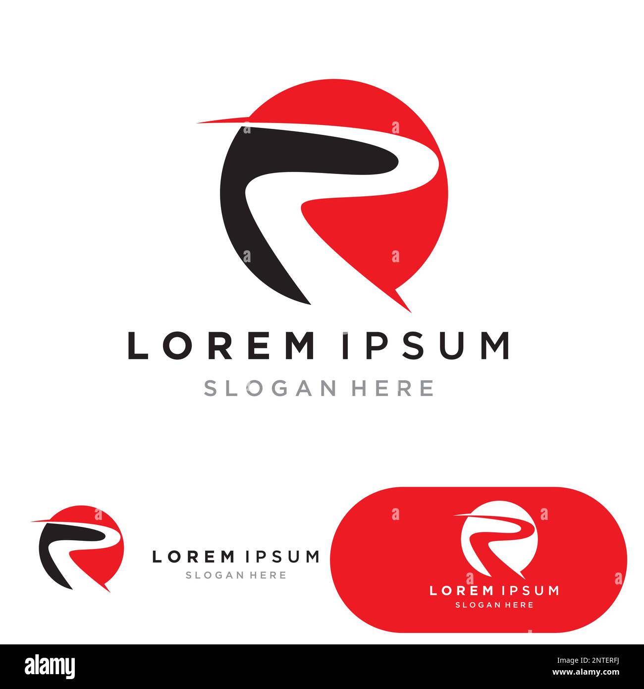 R plus logo vector vectors hi-res stock photography and images - Alamy