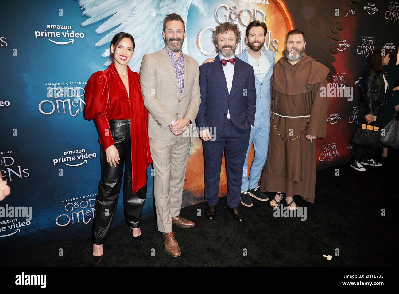 Photo by: John Nacion/STAR MAX/IPx 2019 5/23/19 Adria Arjona, Jon Hamm ...