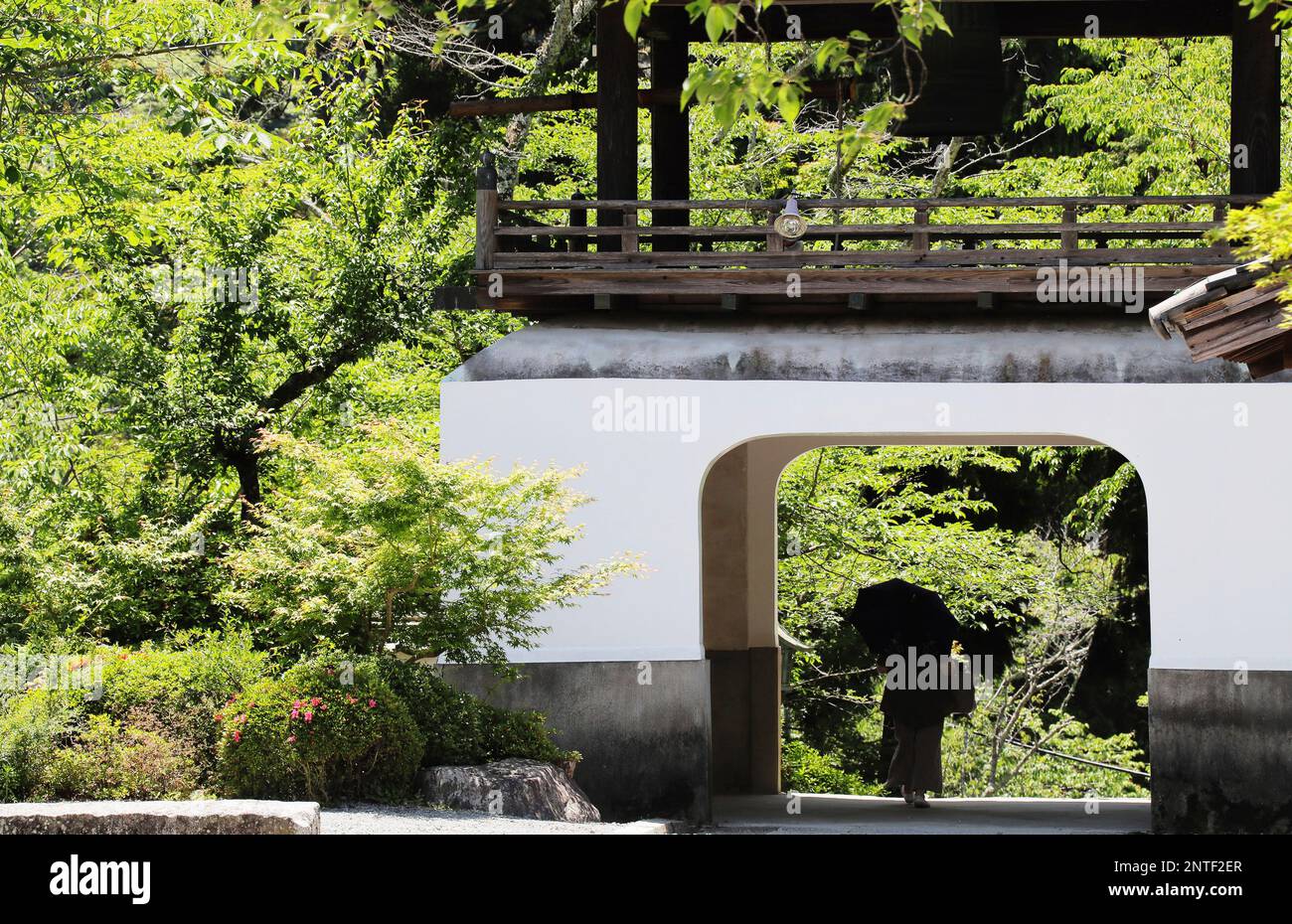 Negoro-ji Temple is pictured on May 23, 2019 in Iwade city, Wakayama ...