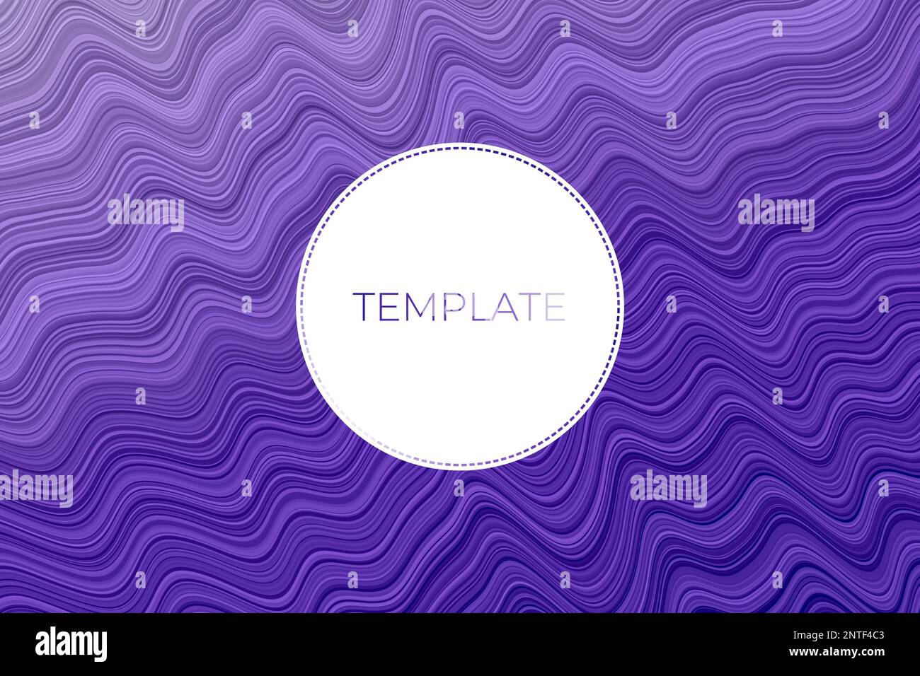 Artistic banner design. Abstract digital art in deep purple colors ...