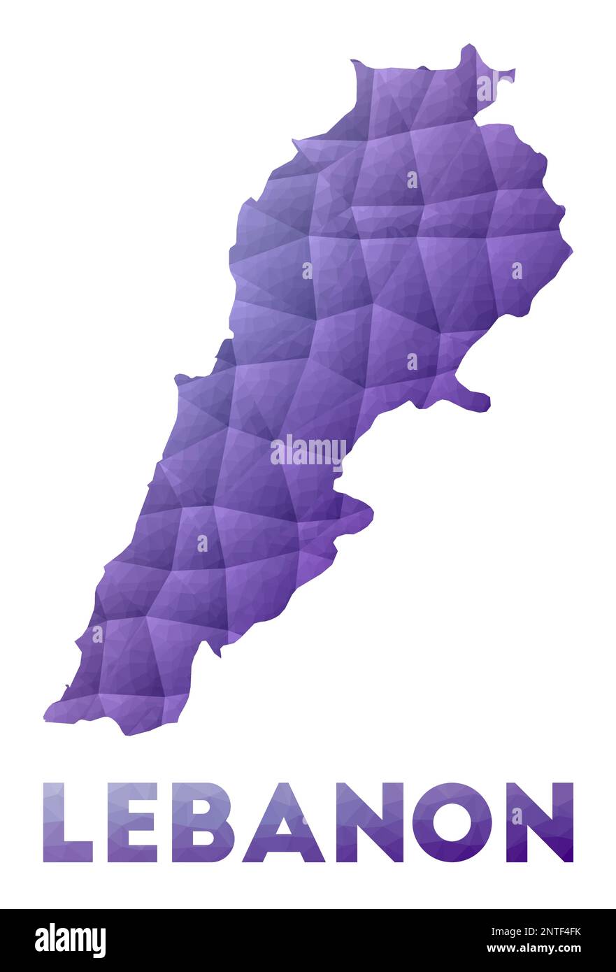 Lebanese map Cut Out Stock Images & Pictures - Alamy