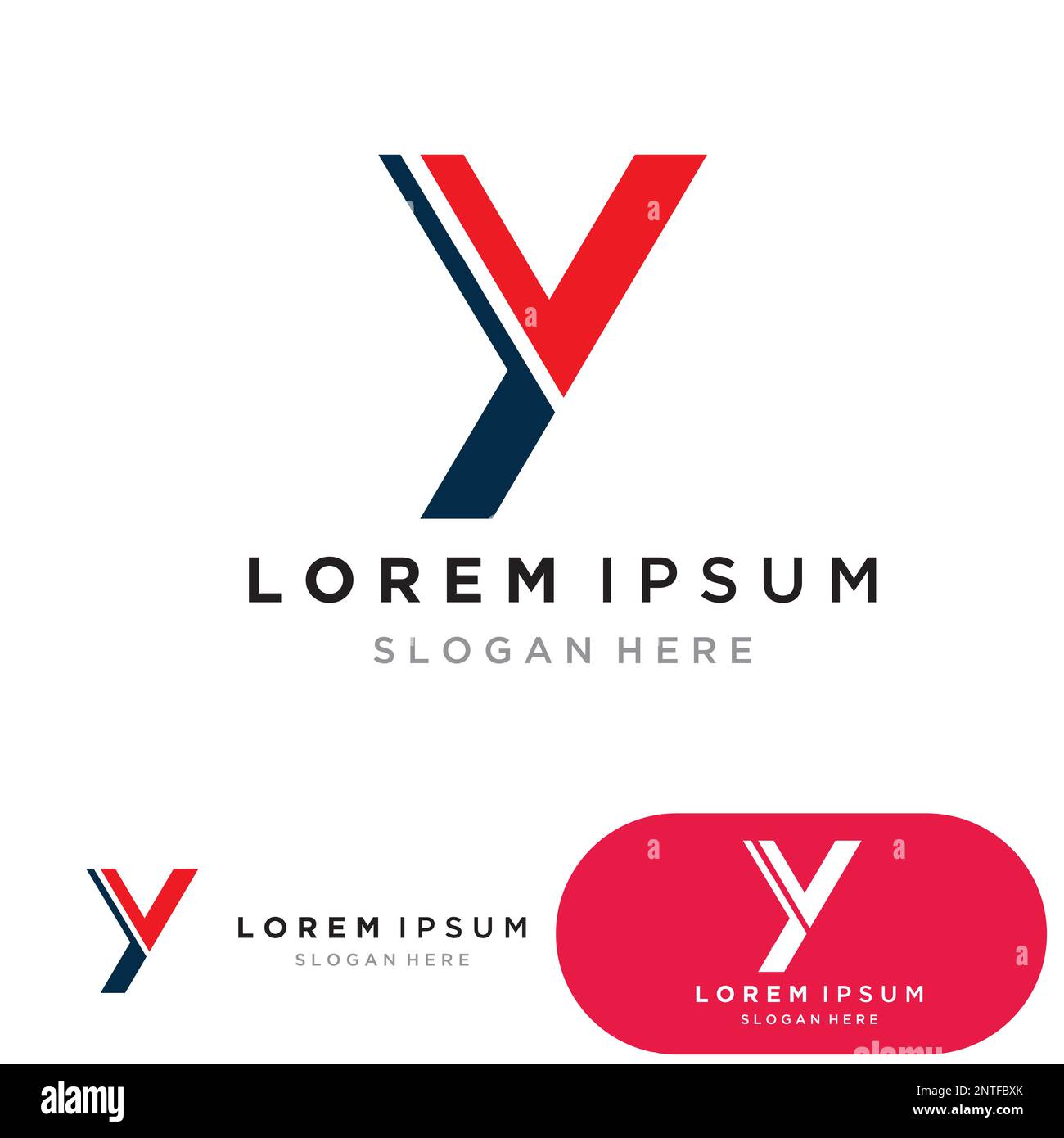 Y mountain logo Stock Vector Images - Alamy