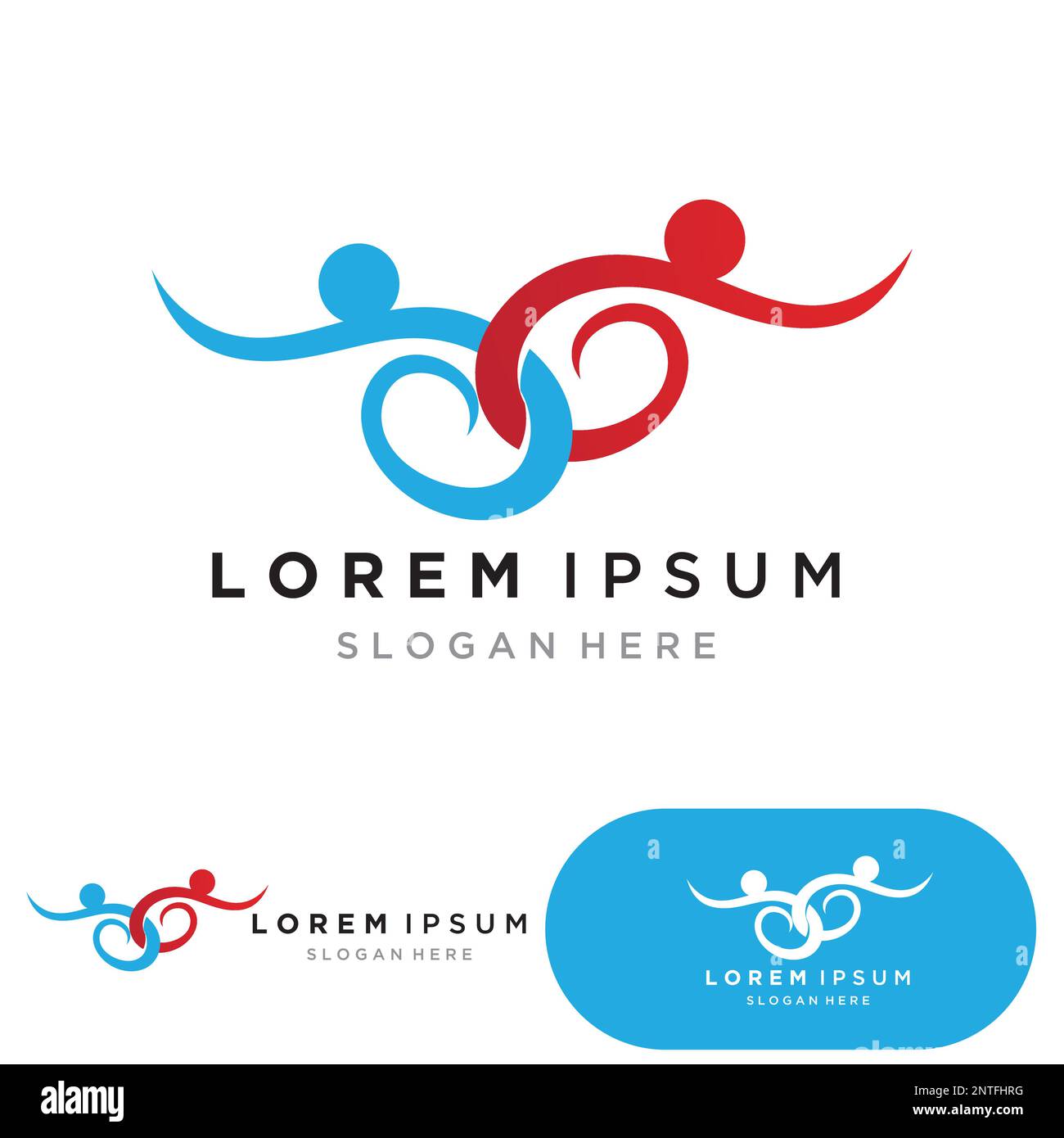 Community Logo Design Template for Teams or Groups.network and social ...