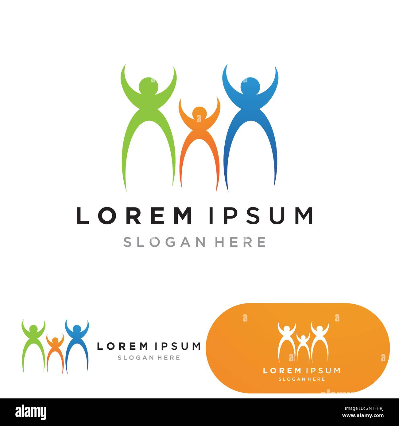 Community Logo Design Template for Teams or Groups.network and social ...