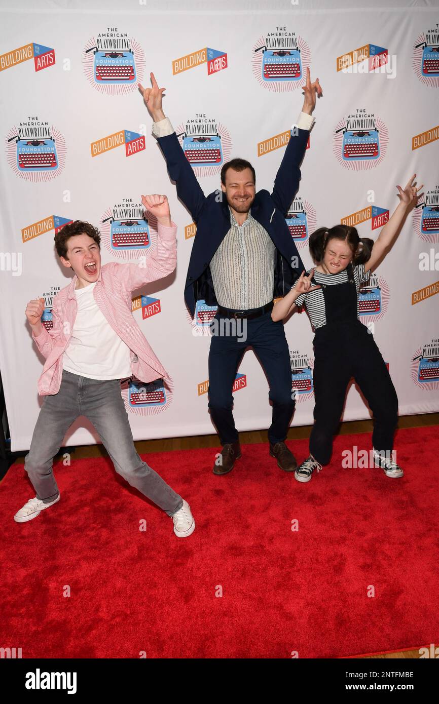 New York, USA. 27th Feb, 2023. Patrick Scott McDermott and Oliver ...