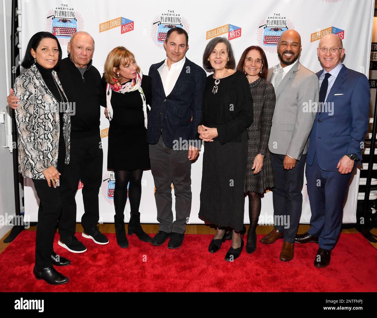 New York, USA. 27th Feb, 2023. Carmen Bowser, Bruce Geismar, Wendy ...
